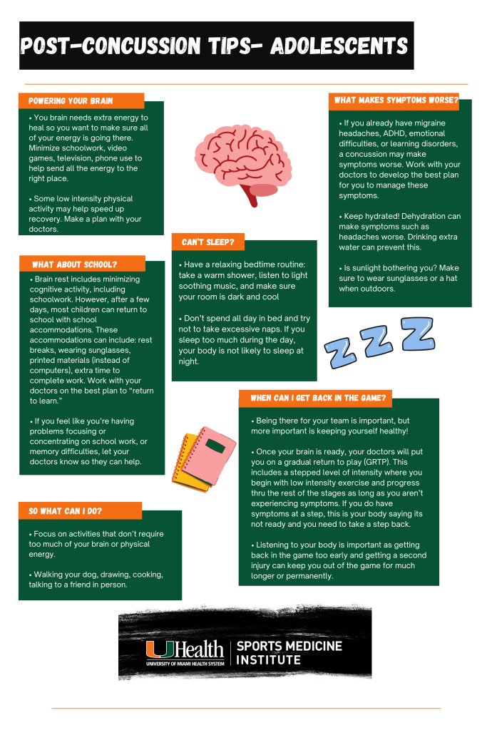 Concussion FAQ - University of Miami Concussion Program